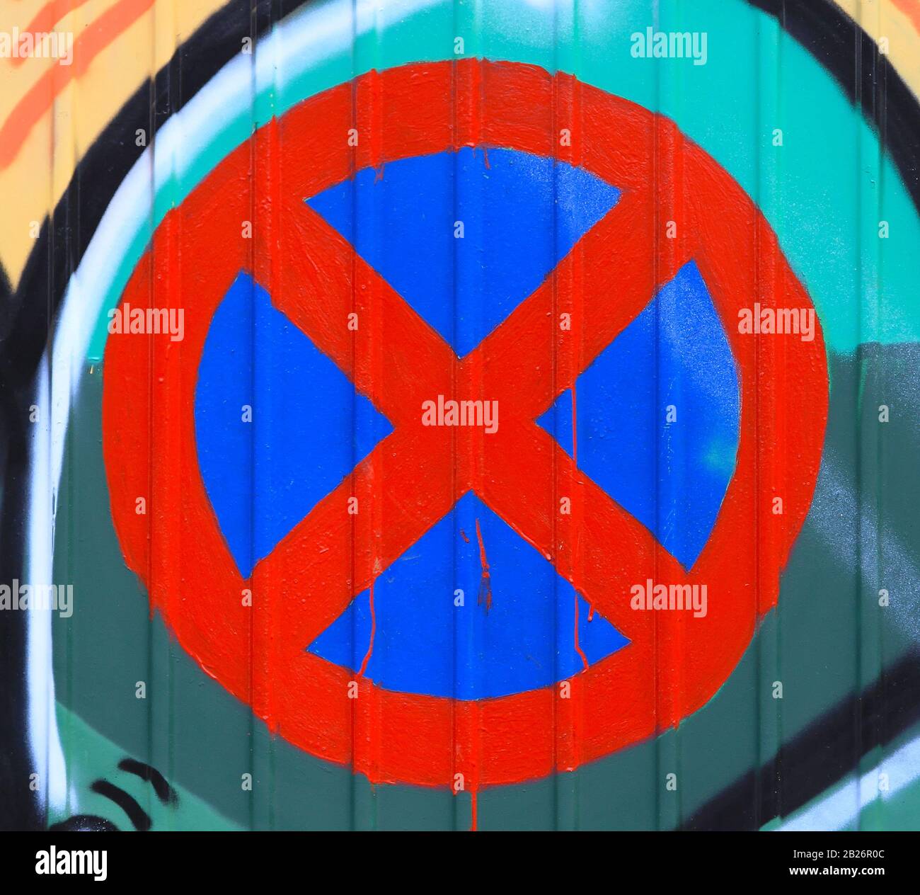 No stopping traffic sign graphic Stock Photo - Alamy