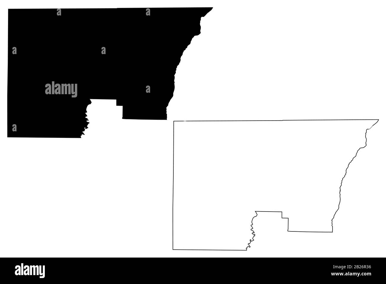 Holmes vector outline map Stock Vector Images - Alamy
