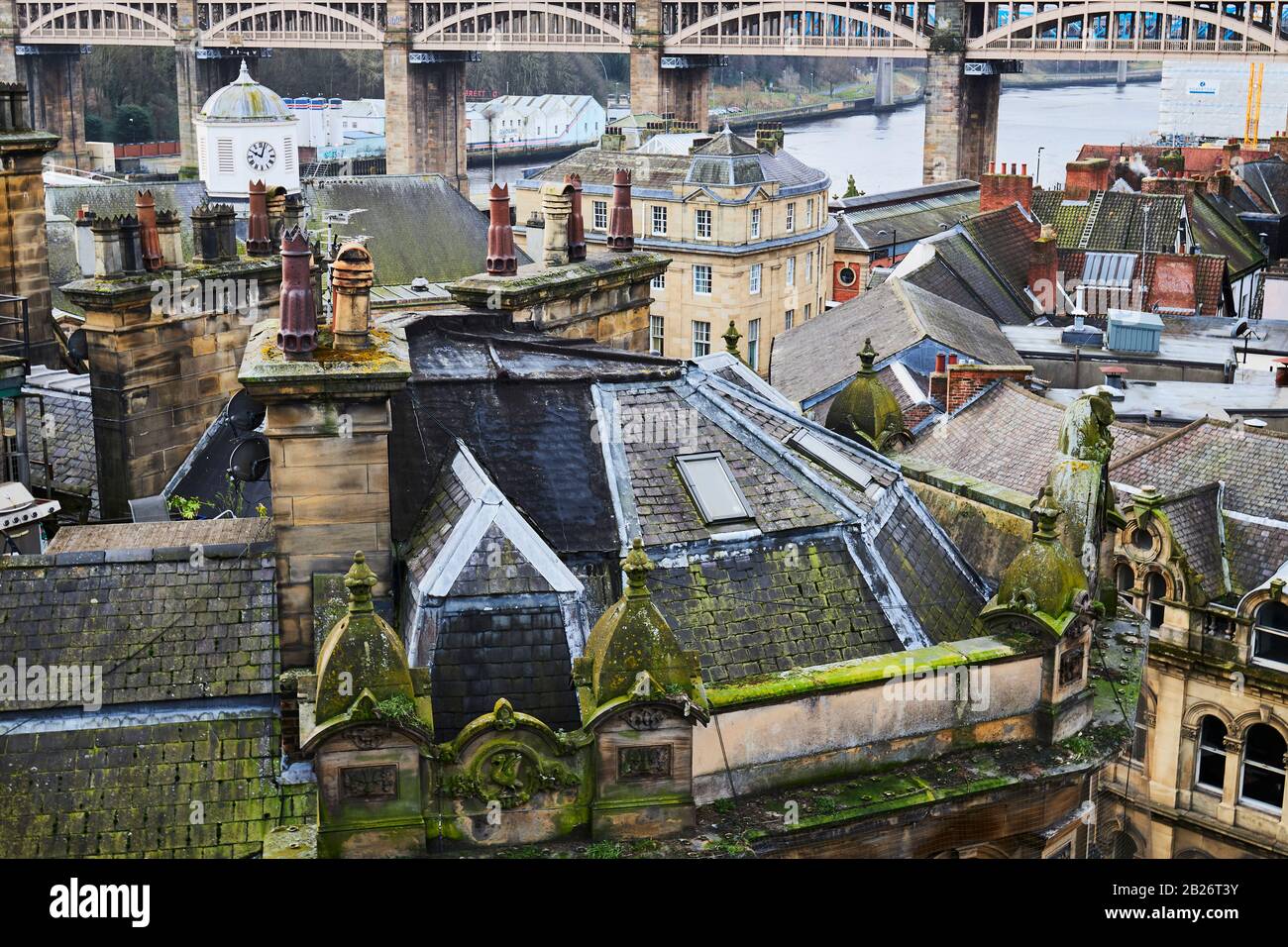 Newcastle upon tyne aerial hi-res stock photography and images - Alamy