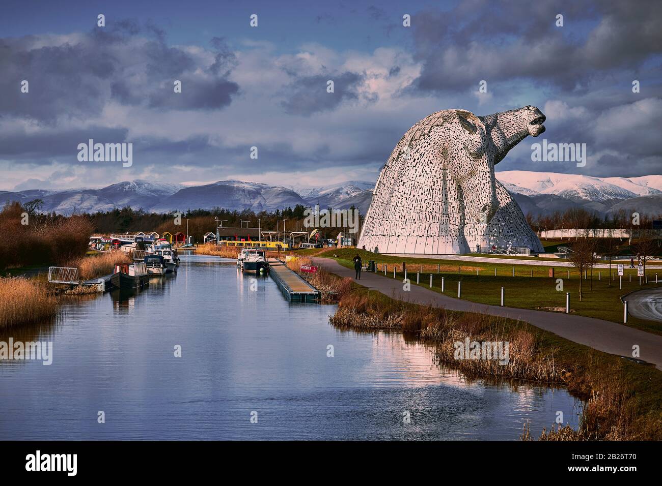 The Kelpies - Falkirk - Scotland Stock Photo - Alamy