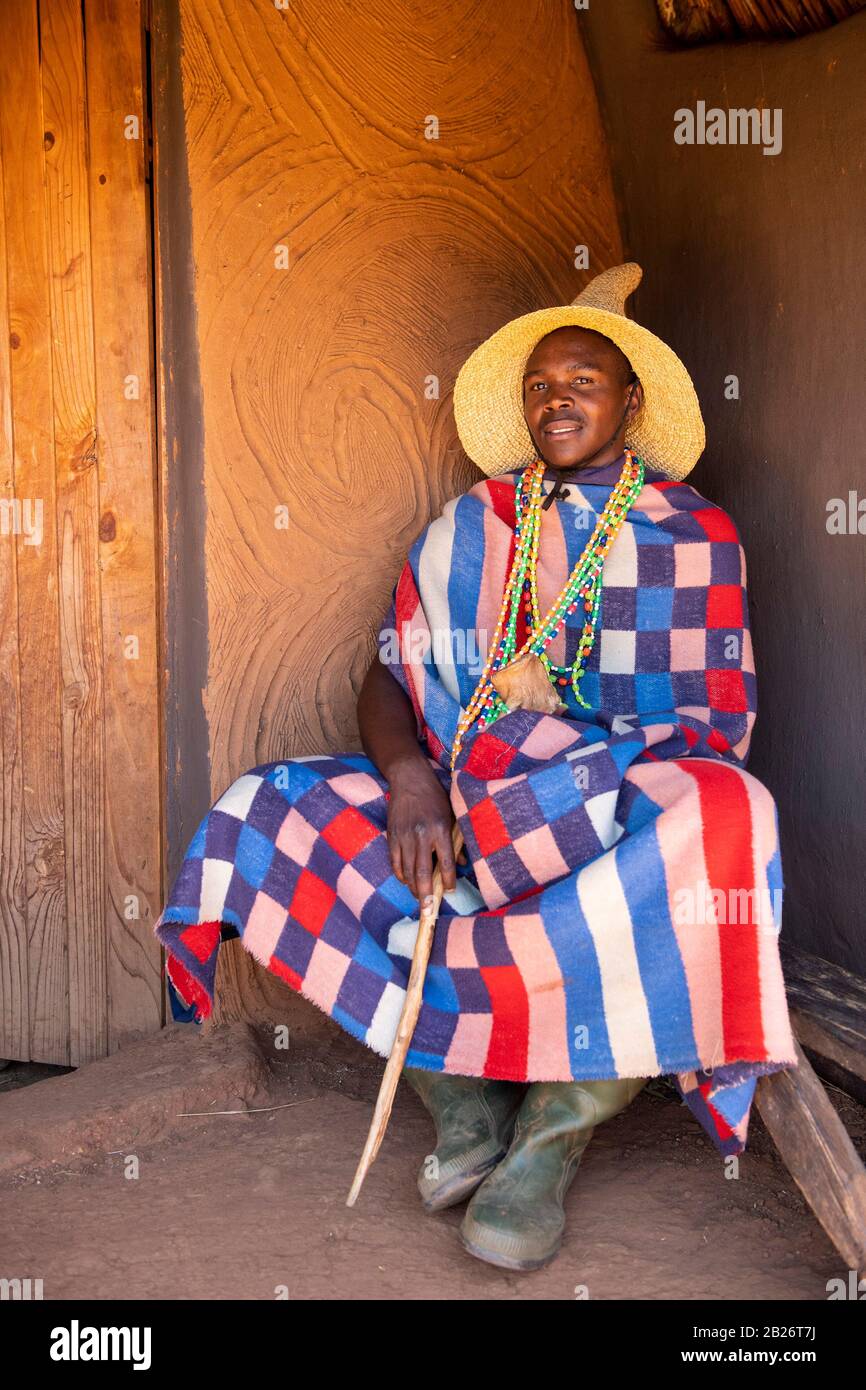 Basotho man hi-res stock photography and images - Alamy