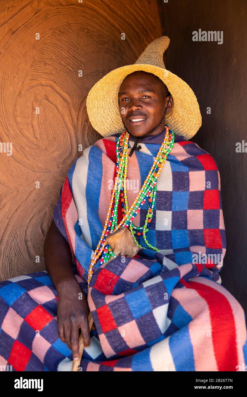 Basotho man hi-res stock photography and images - Alamy