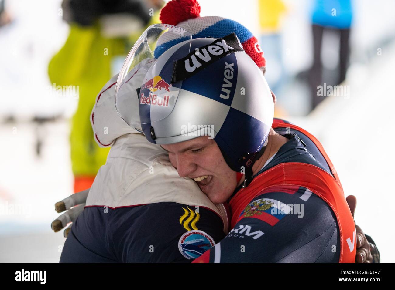 Bavaria, Germany. 01st Mar, 2020. Luge: World Cup, single seater, men ...