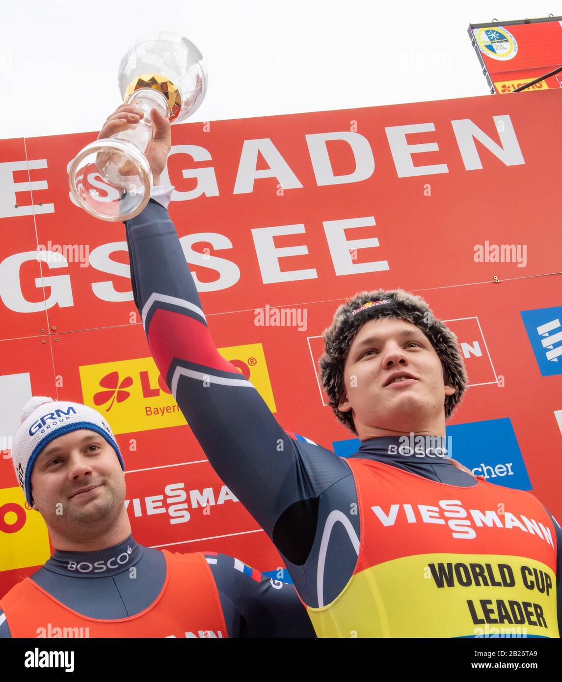 Bavaria, Germany. 01st Mar, 2020. Luge: World Cup, single seater, men ...