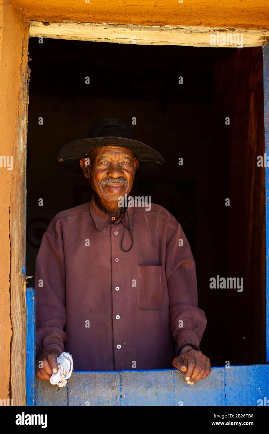 Village chief africa hi-res stock photography and images - Alamy
