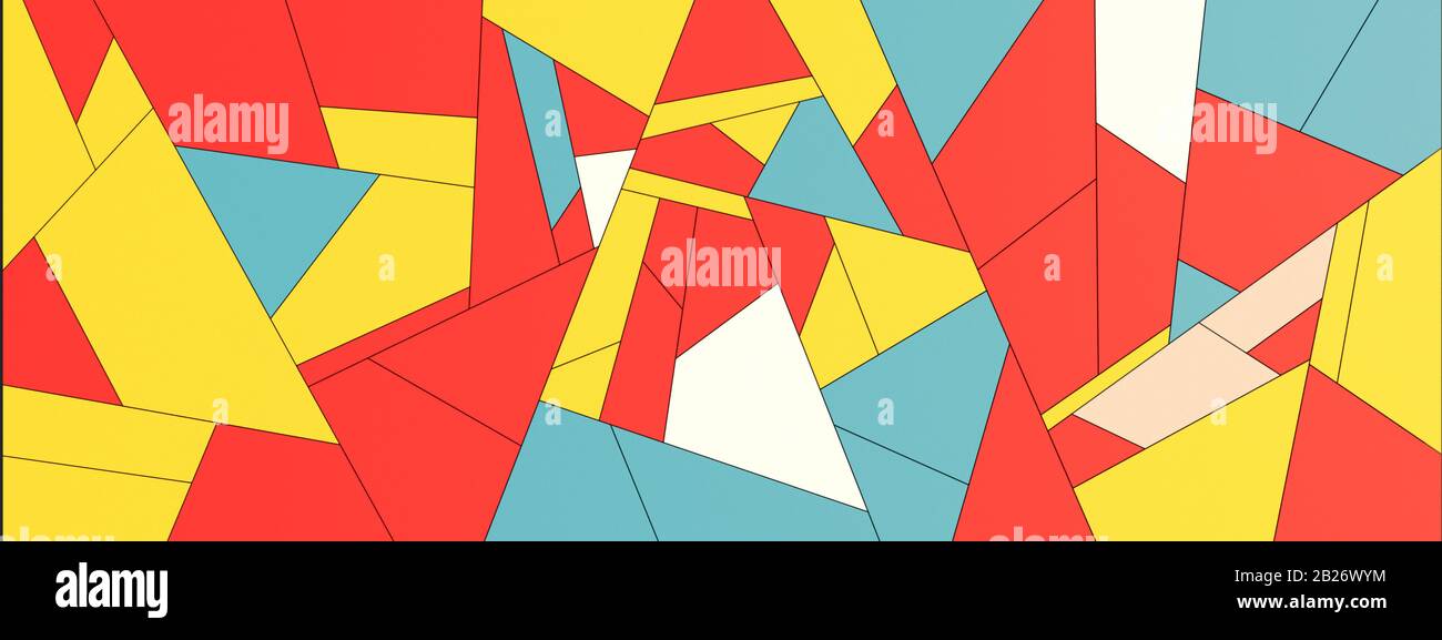Colorful abstract geometric patterns hi-res stock photography and ...