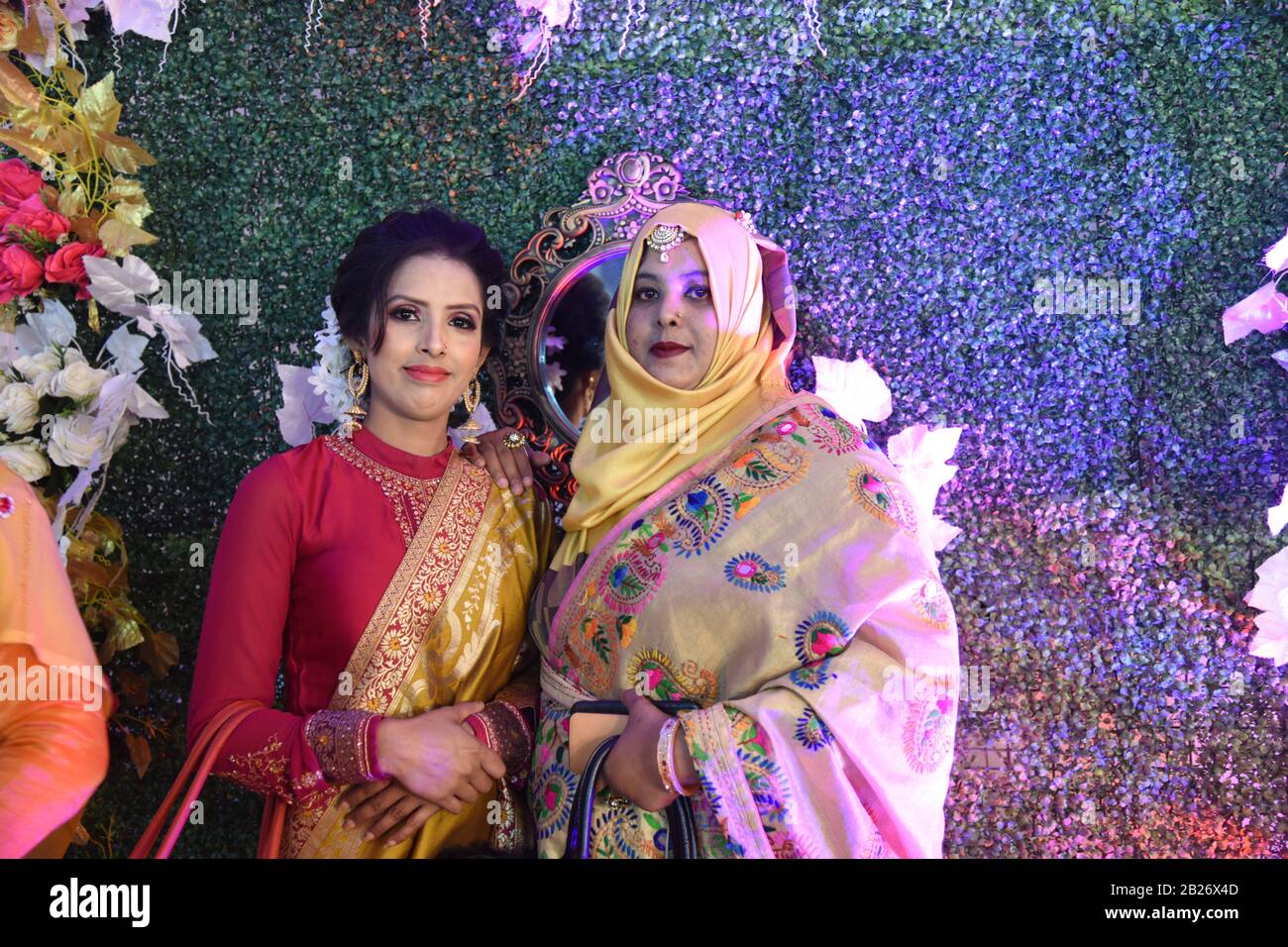 A Bangladeshi muslim marriage ceremony Stock Photo - Alamy