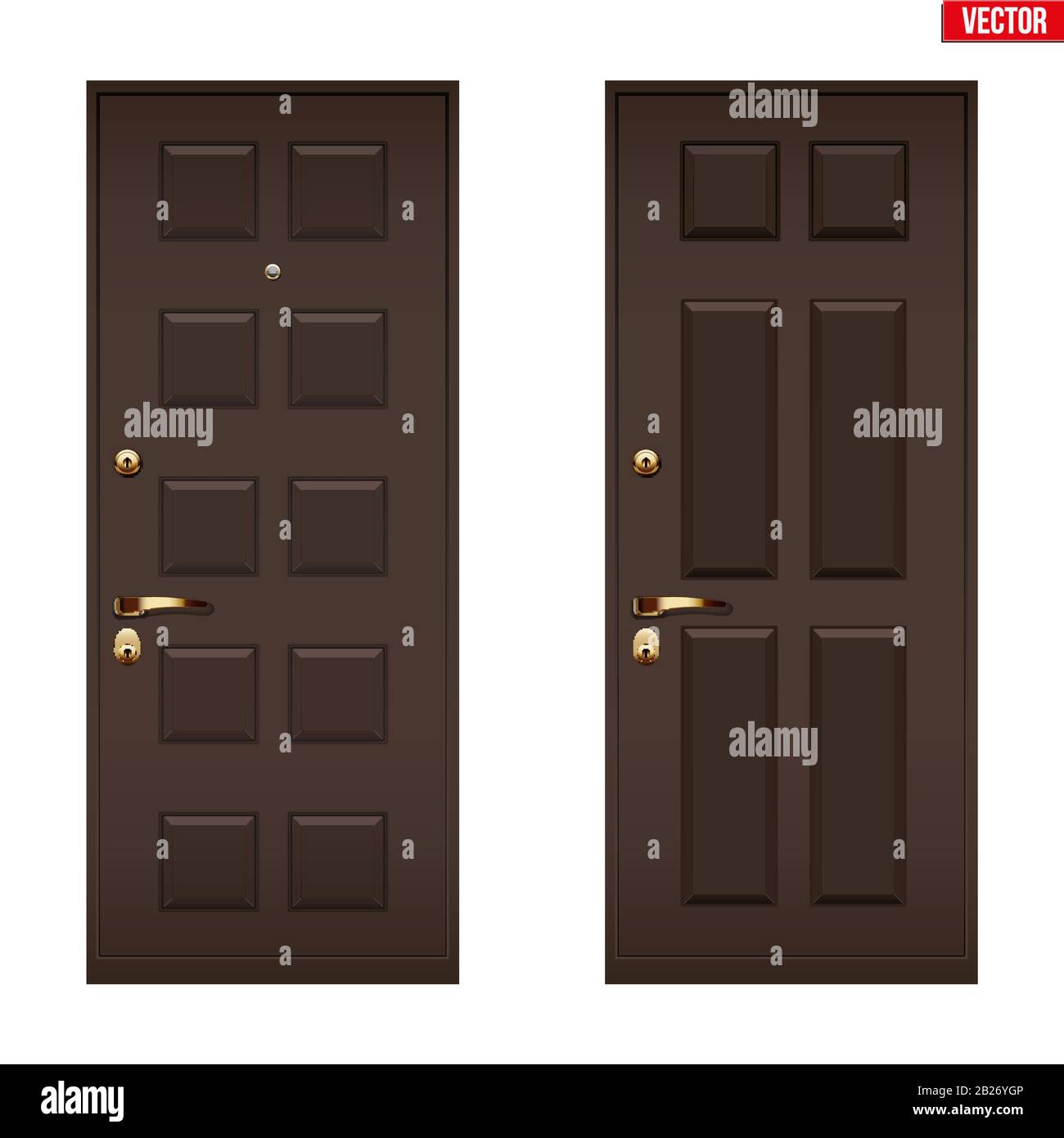 Facade classic office building Stock Vector Images - Alamy