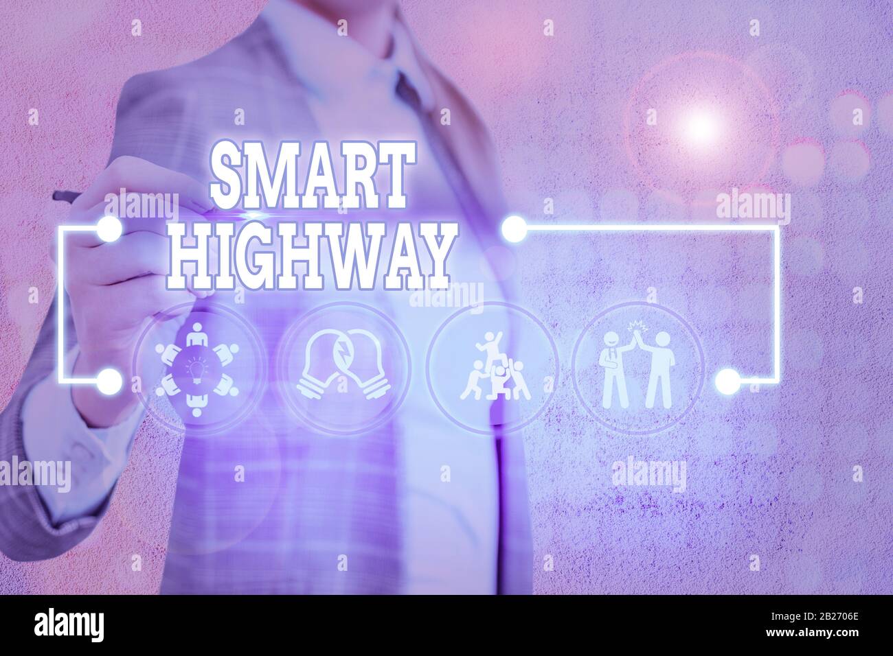 Word writing text Smart Highway. Business photo showcasing Highways ...