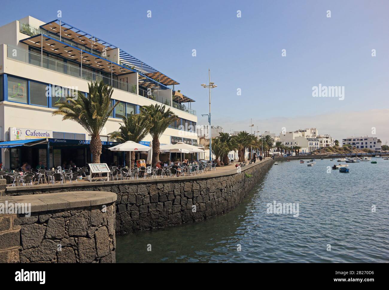 Charco de San Gines, Arrecife, Lanzatote Stock Photo - Alamy