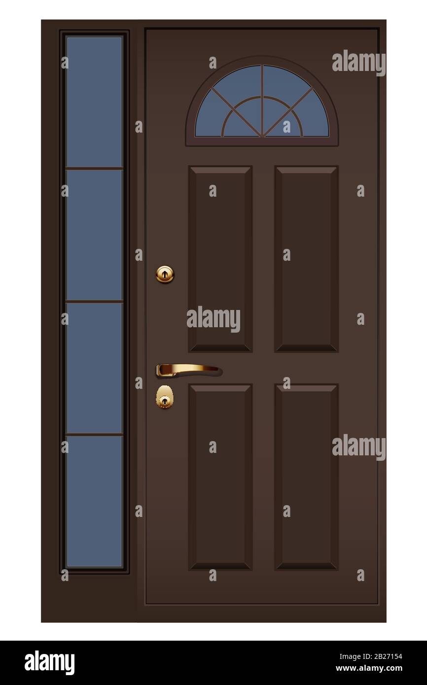 Glass facade building entrance Cut Out Stock Images & Pictures - Alamy