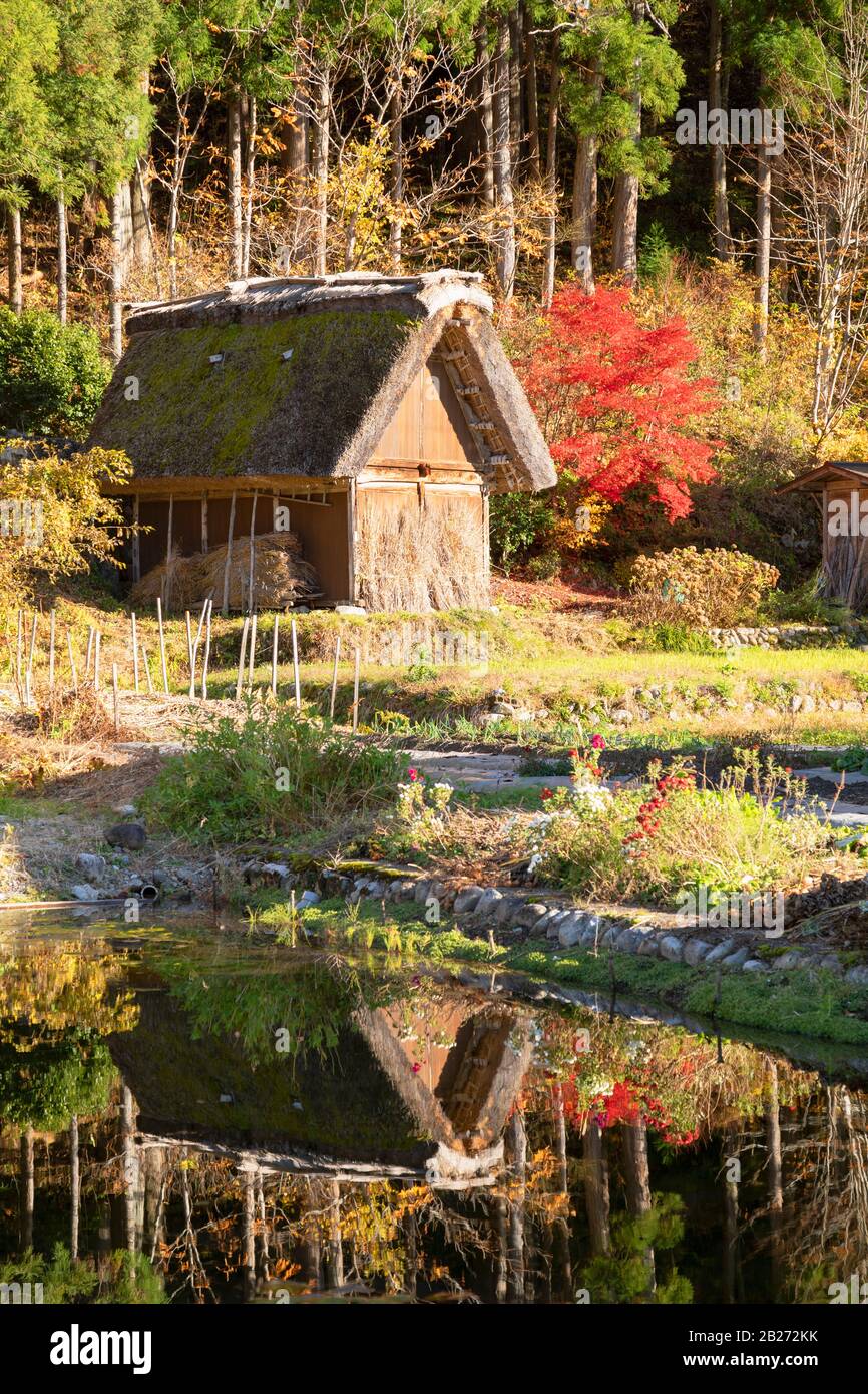 Traditional building of Ogimachi (UNESCO World Heritage Site ...