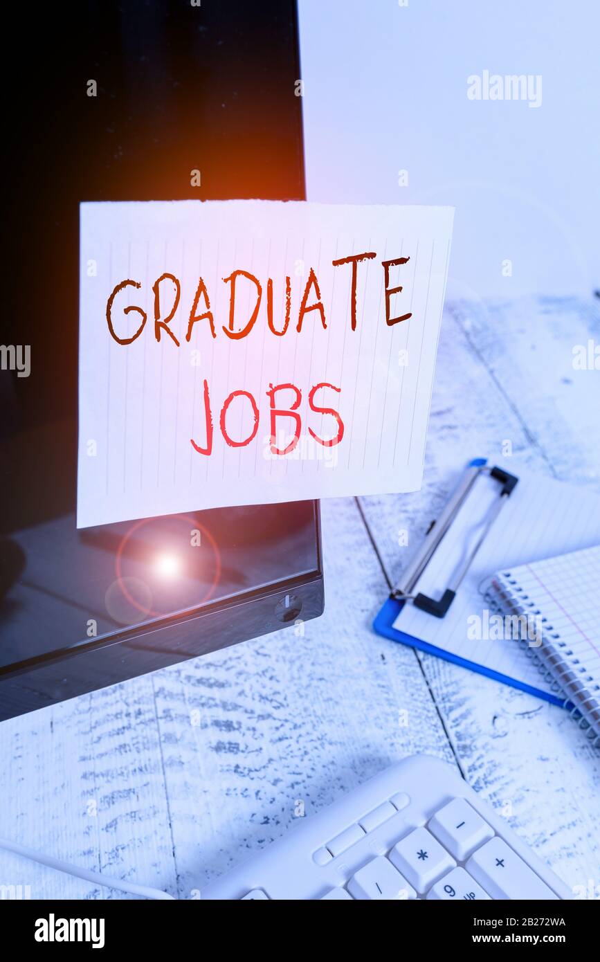 Graduation cap hire me hi-res stock photography and images - Alamy