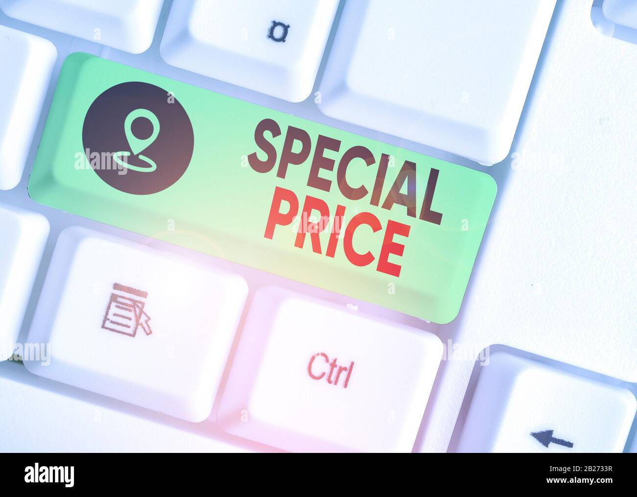 Conceptual hand writing showing Special Price. Concept meaning selling ...