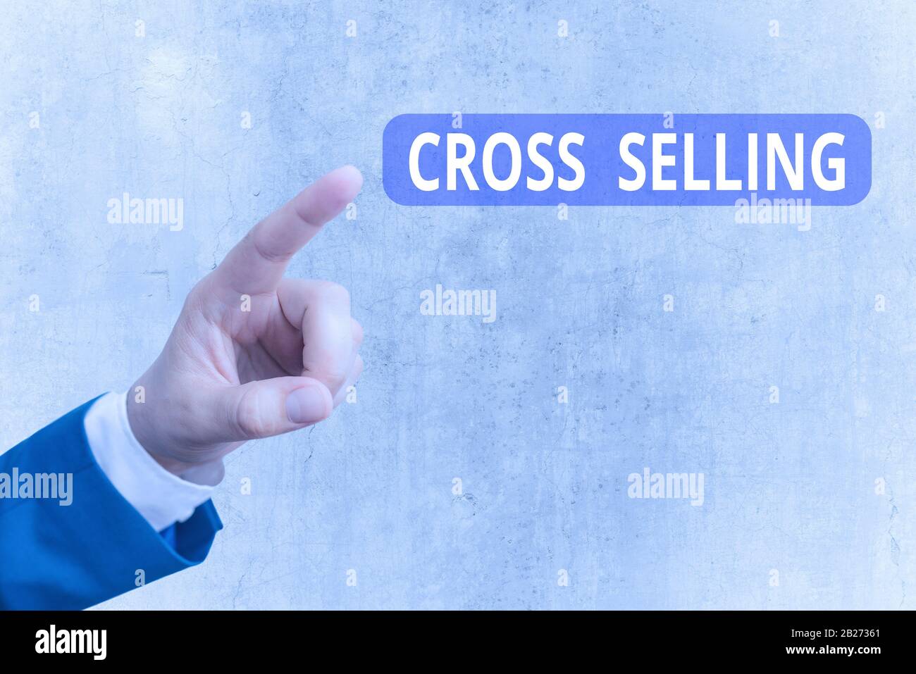 Writing note showing Cross Selling. Business concept for to sell ...