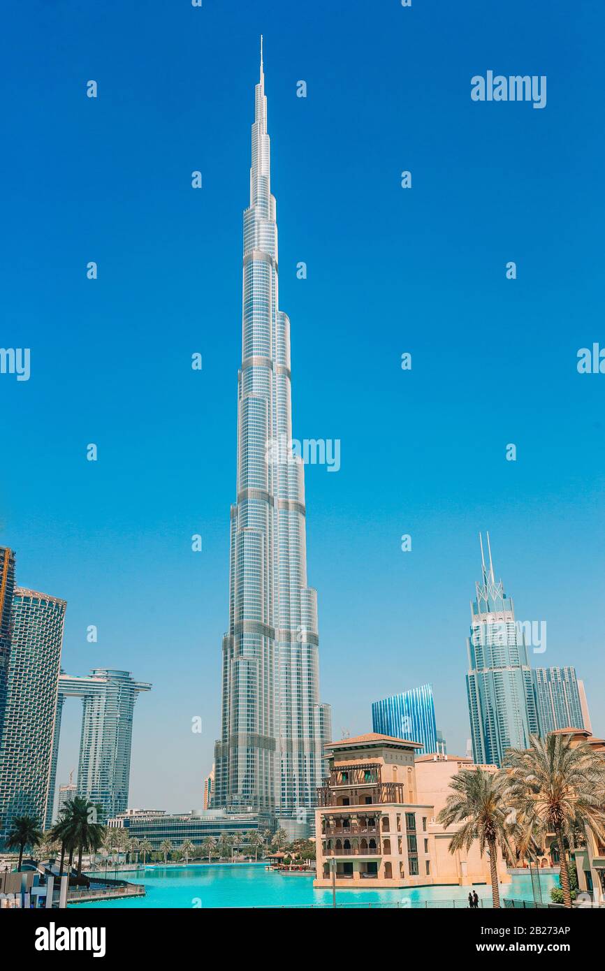 Famous sight in Dubai, United Arab Emirates Stock Photo - Alamy