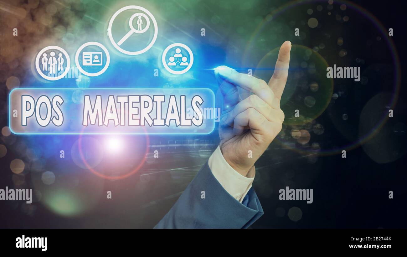 Pos materials hi-res stock photography and images - Alamy
