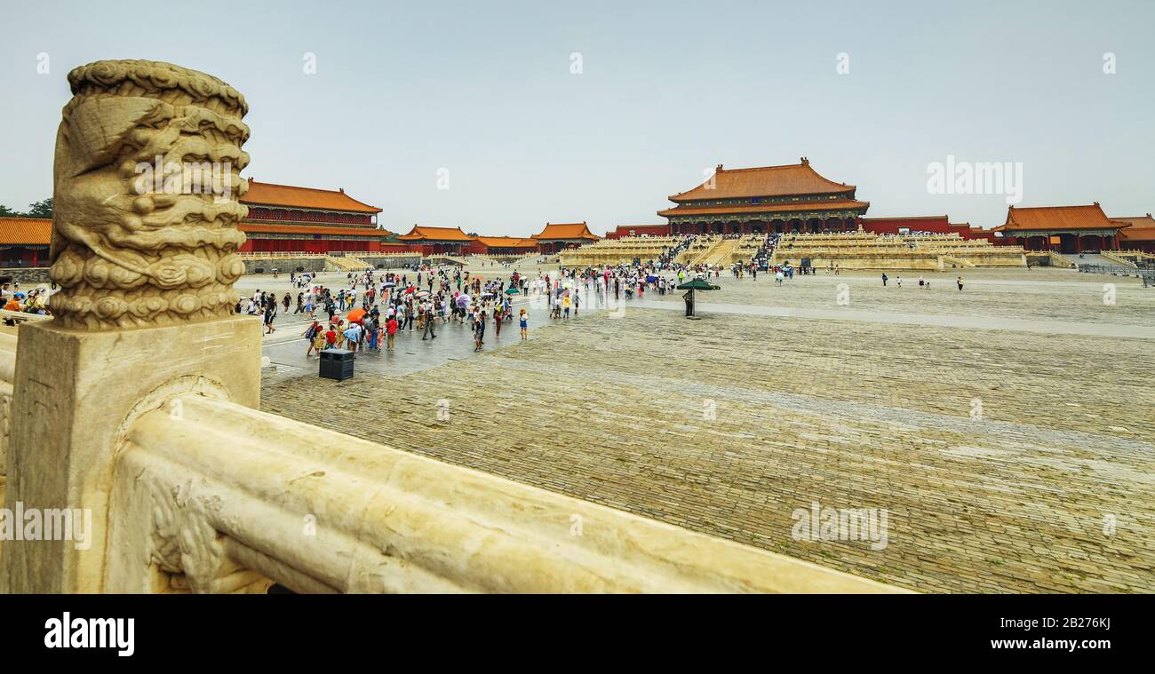 BEIJING, СHINA - JUNE 01, 2019: The Forbidden City, Beijing General ...