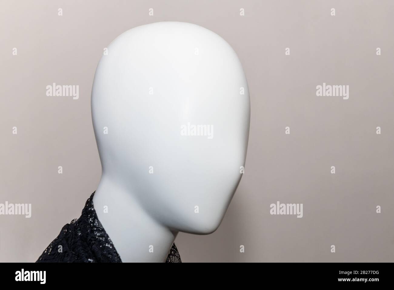 Featureless Mannequin Head