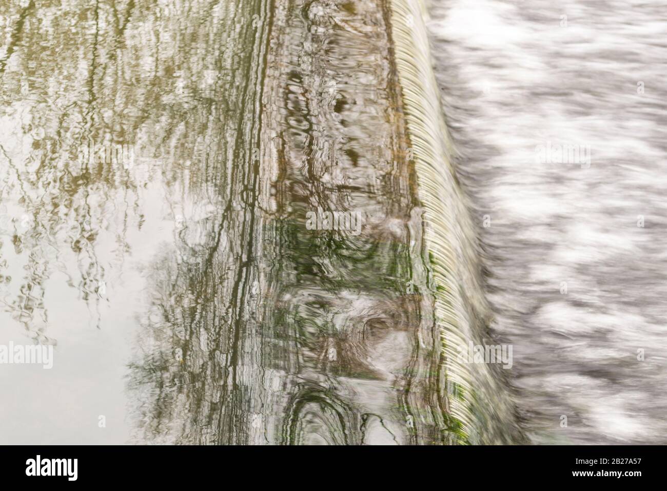 Water blurred and flowing quickly in a wild river Stock Photo - Alamy