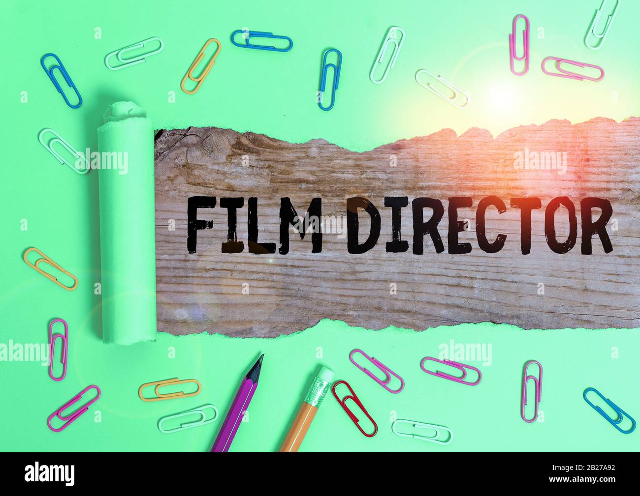 Handwriting text writing Film Director. Conceptual photo a ...