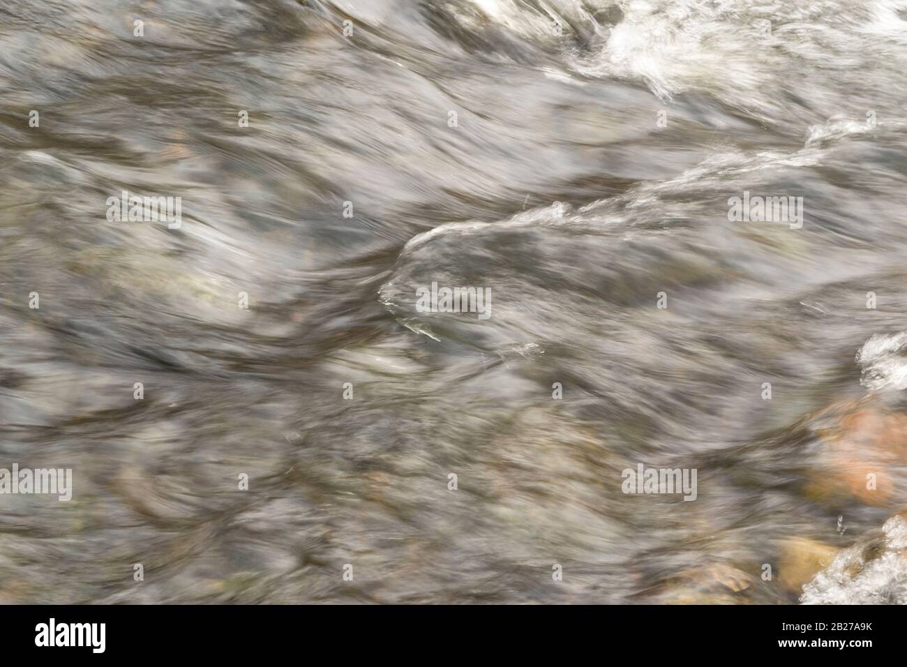 Water blurred and flowing quickly in a wild river Stock Photo - Alamy