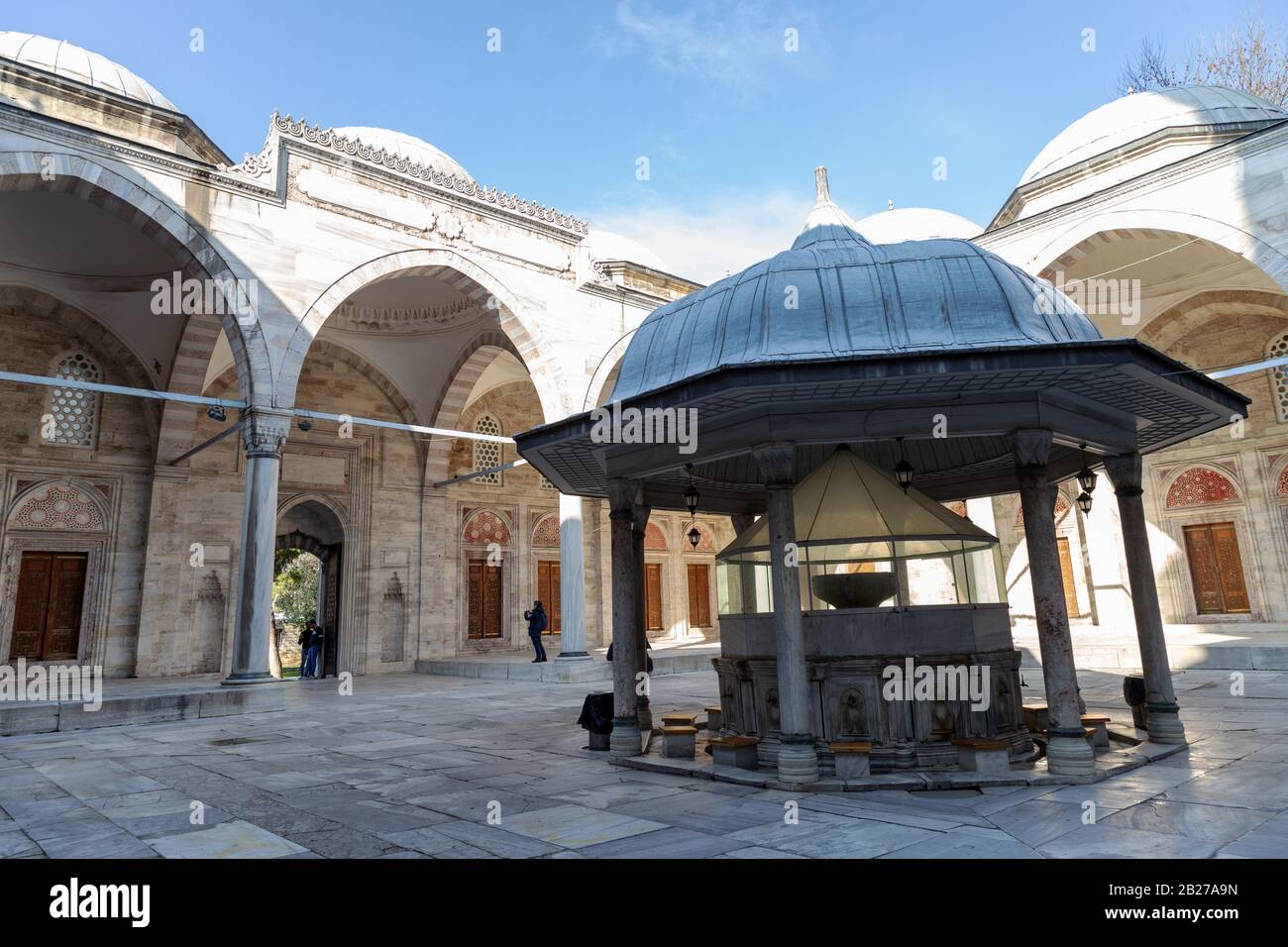 Istanbul / Turkey 01/19/2017: View of Sehzade Mosque, Fatih, Istanbul ...