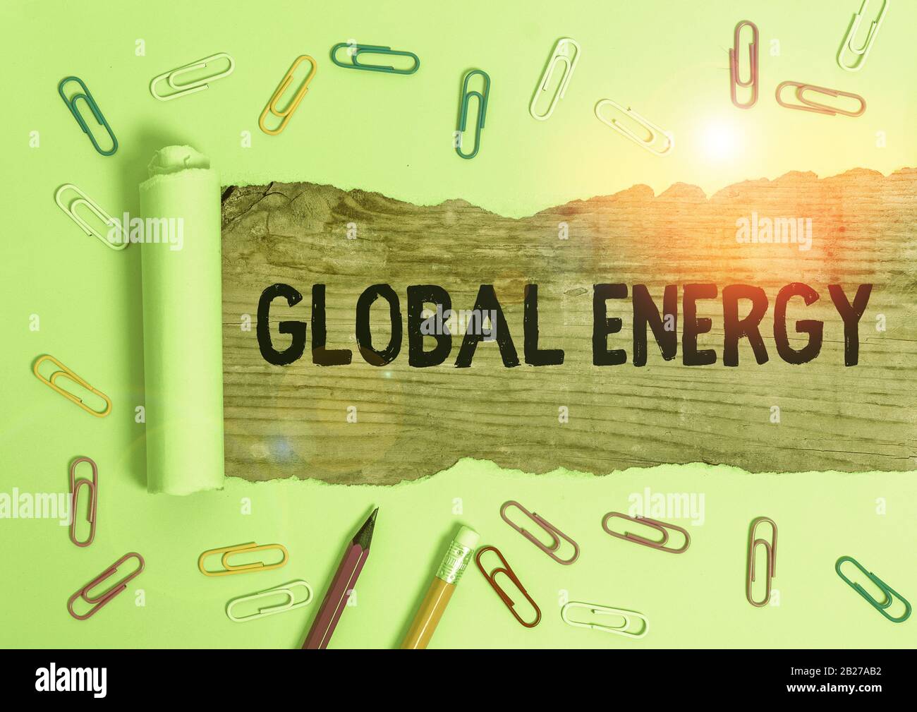 Handwriting text writing Global Energy. Conceptual photo Worldwide ...