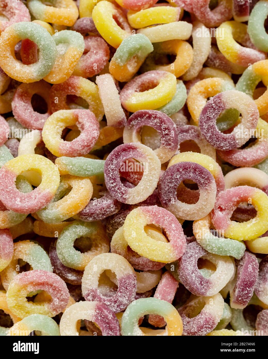 Colorful round candies, background Stock Photo - Alamy