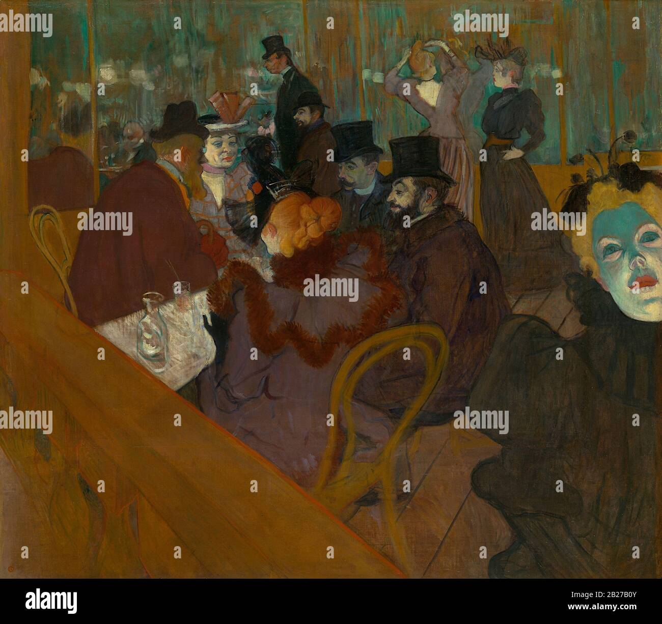 Toulouse lautrec painting hi-res stock photography and images - Alamy