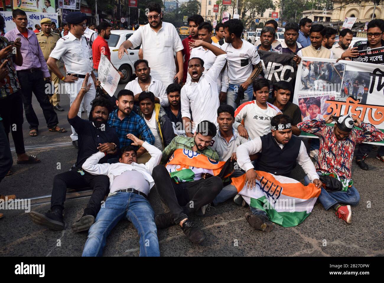 Delhi communal riots hi-res stock photography and images - Alamy