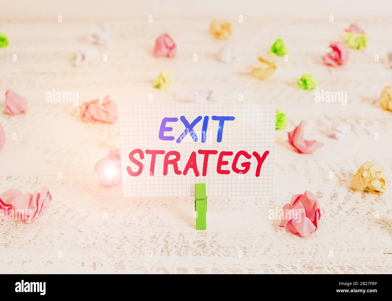 Conceptual hand writing showing Exit Strategy. Concept meaning ...