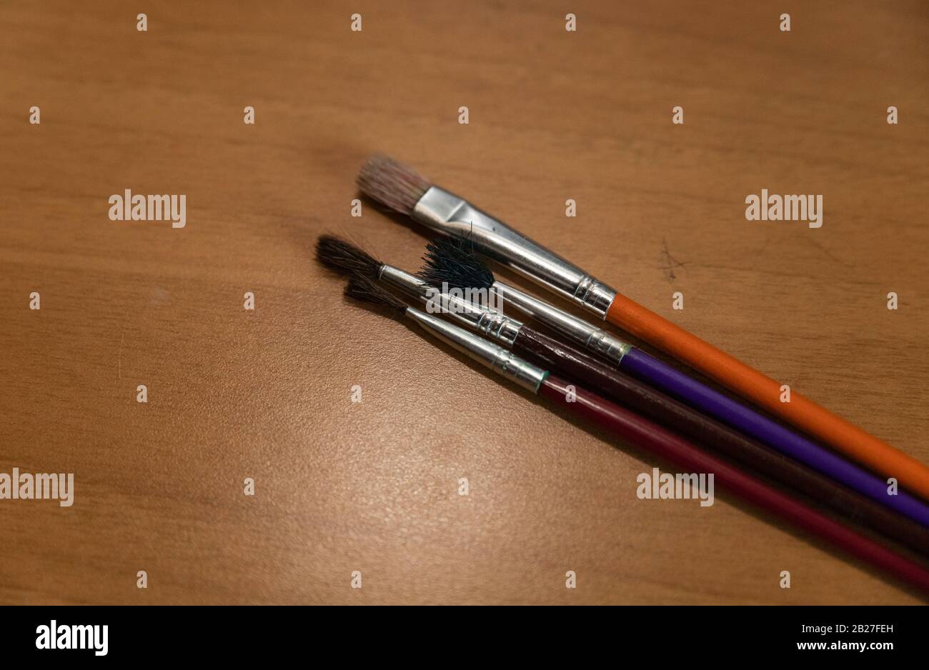 Different types brushes hi-res stock photography and images - Alamy