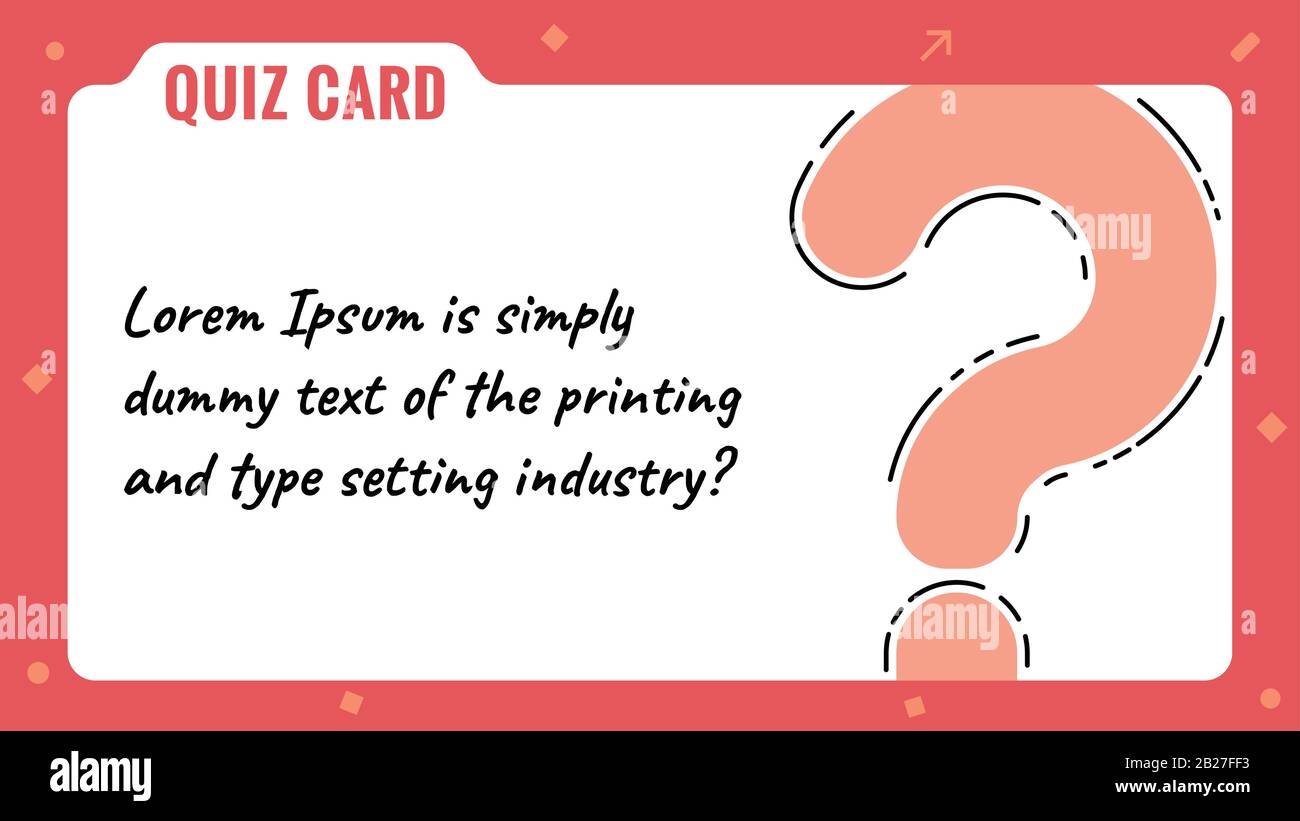 Quiz card, Question mark, Quiz game template & background, Voting, Team ... Quiz card, Question mark, Quiz game template & background, Voting, Team ...
