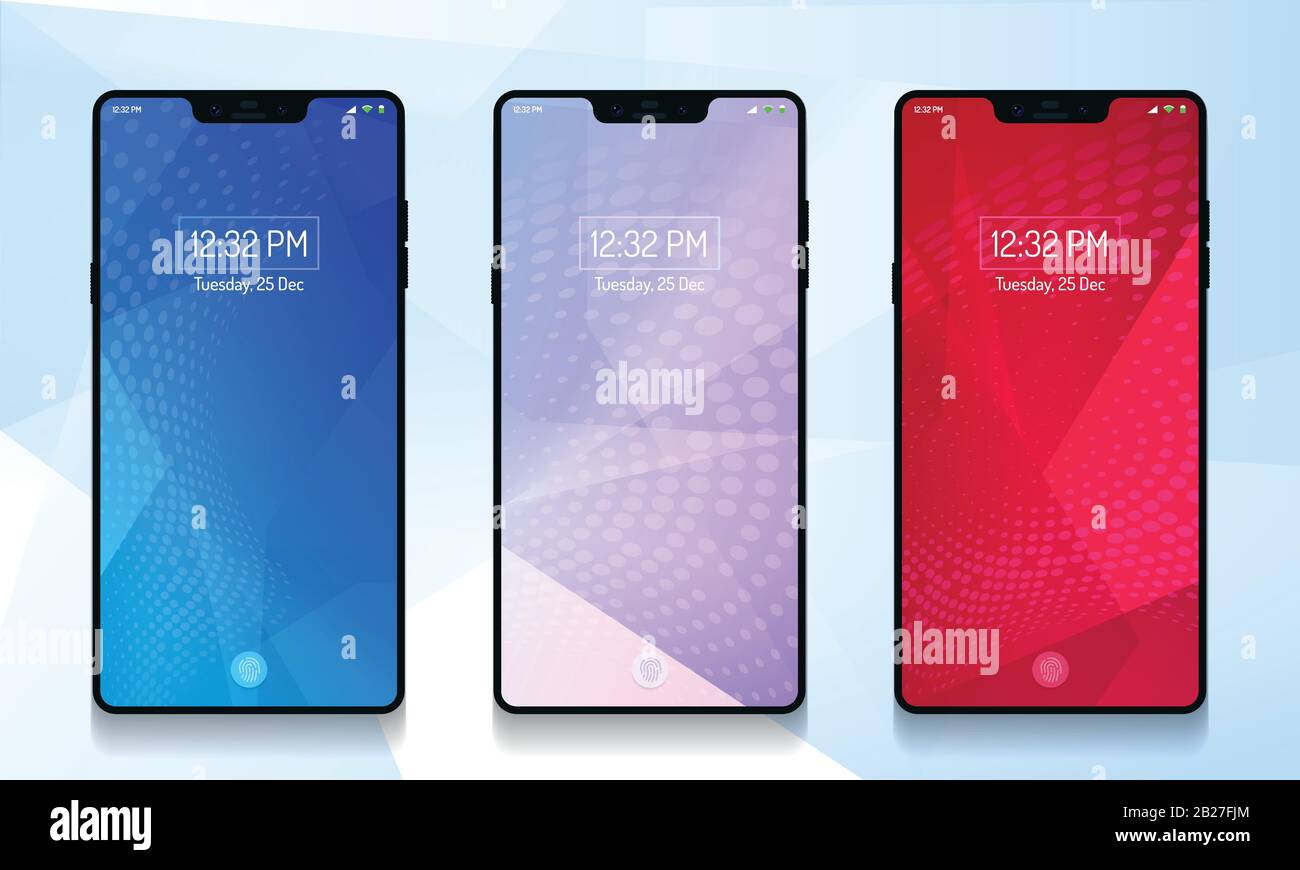 Mobile templates for business, Web page design, advertising and ...