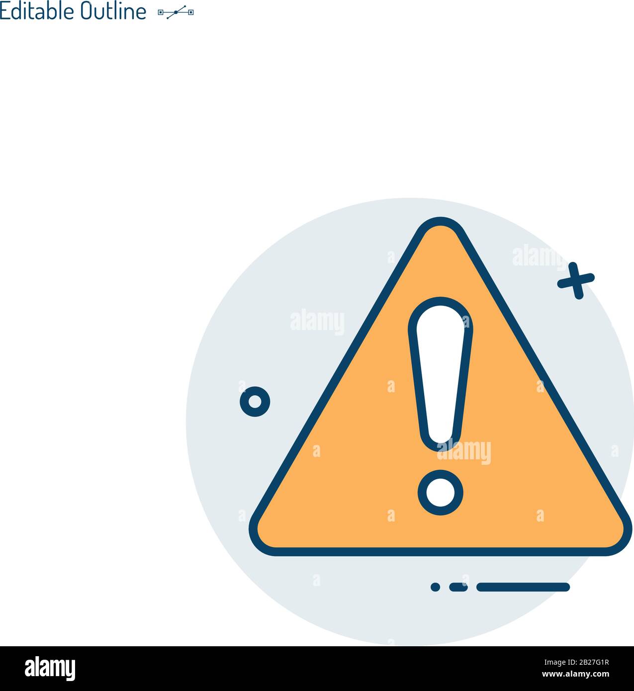 Caution icon, warning sign, attention, alert icon, Be careful, vote ...