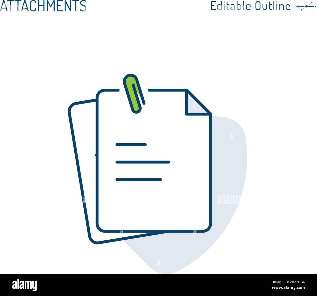 Attachments vector vectors hi-res stock photography and images - Alamy