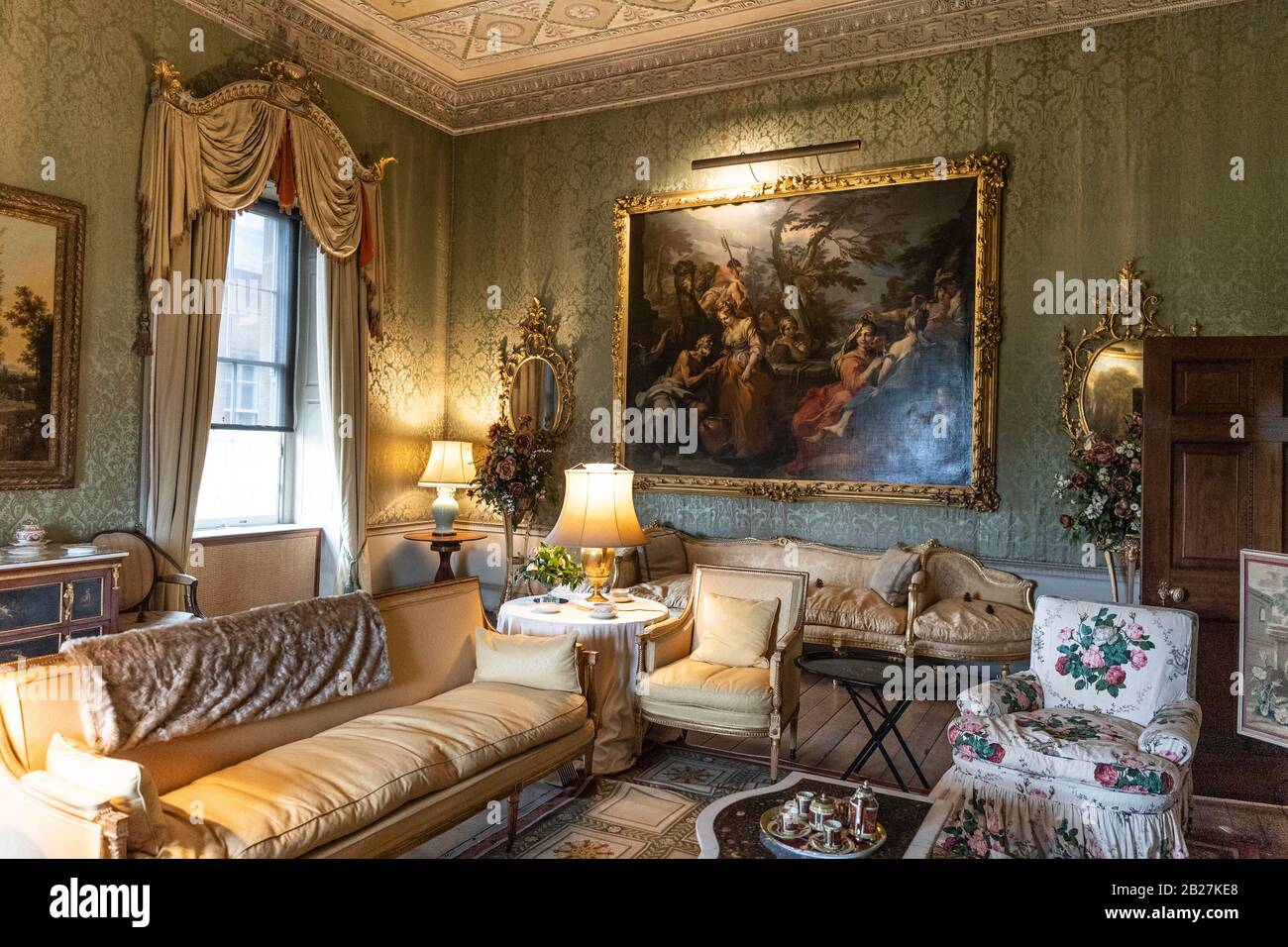 Basildon Park, Berkshire, UK Stock Photo - Alamy