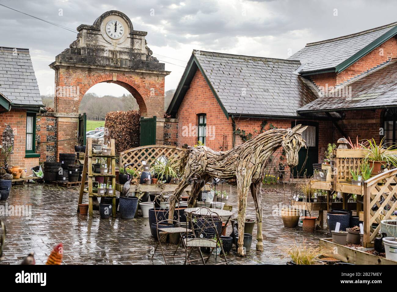 Basildon park garden hi-res stock photography and images - Alamy
