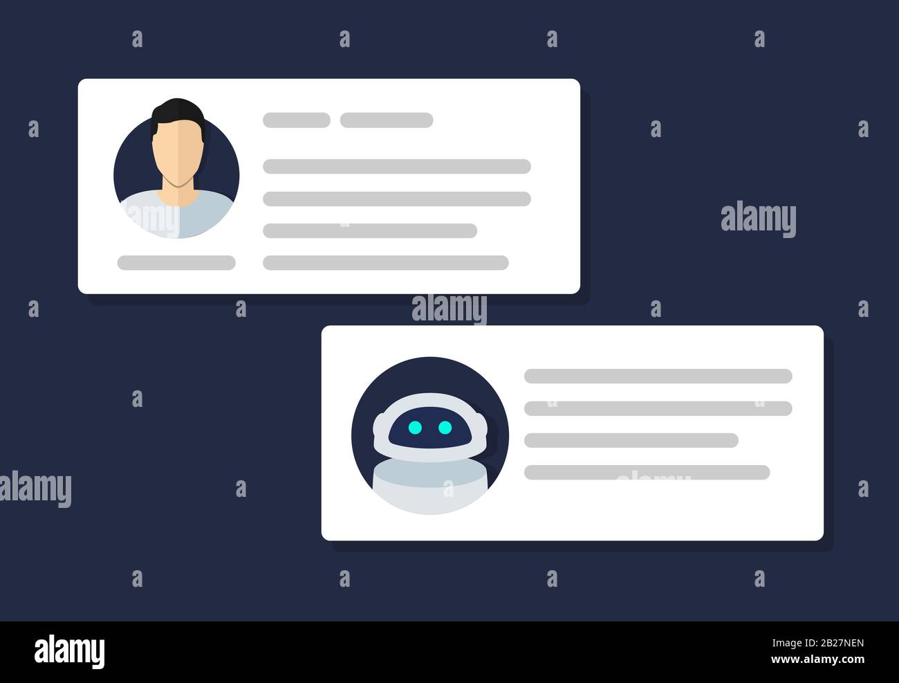 Bots vector vectors hi-res stock photography and images - Alamy