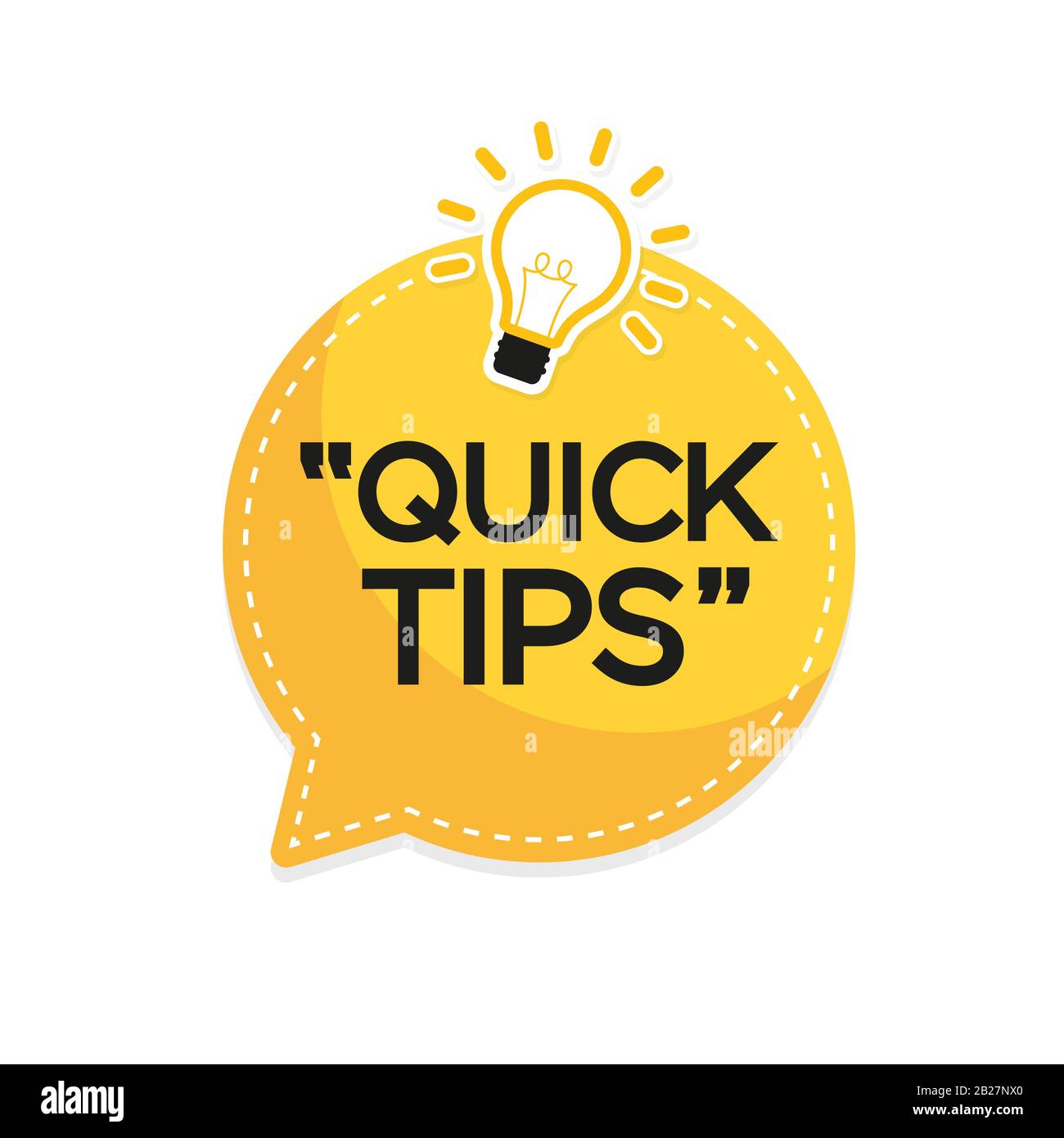 Helpful tips vector vectors hi-res stock photography and images - Alamy