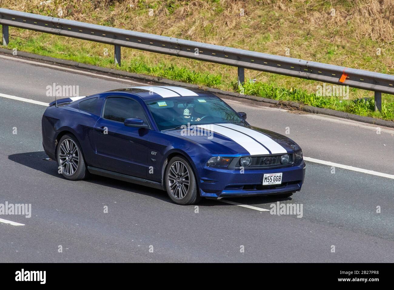 2010 Ford American Mustang GT; Vehicular traffic, transport, modern ...