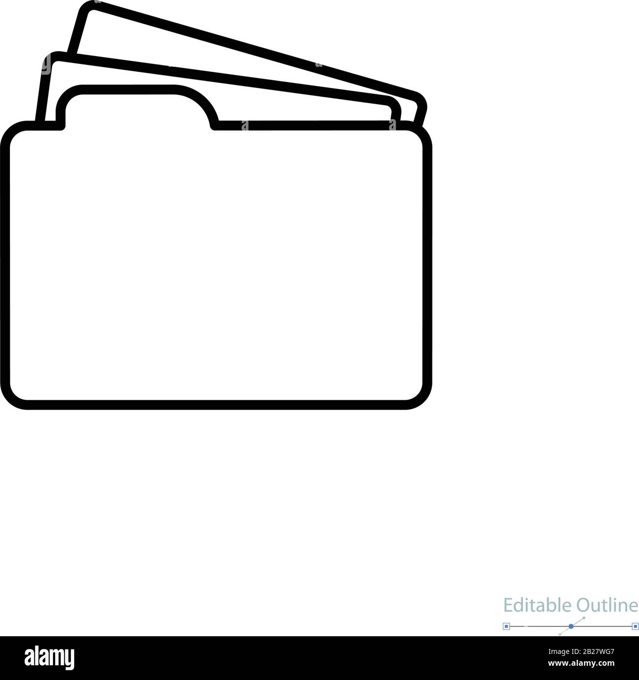 File folder icon, Document icon, Event organizer document, Business ...