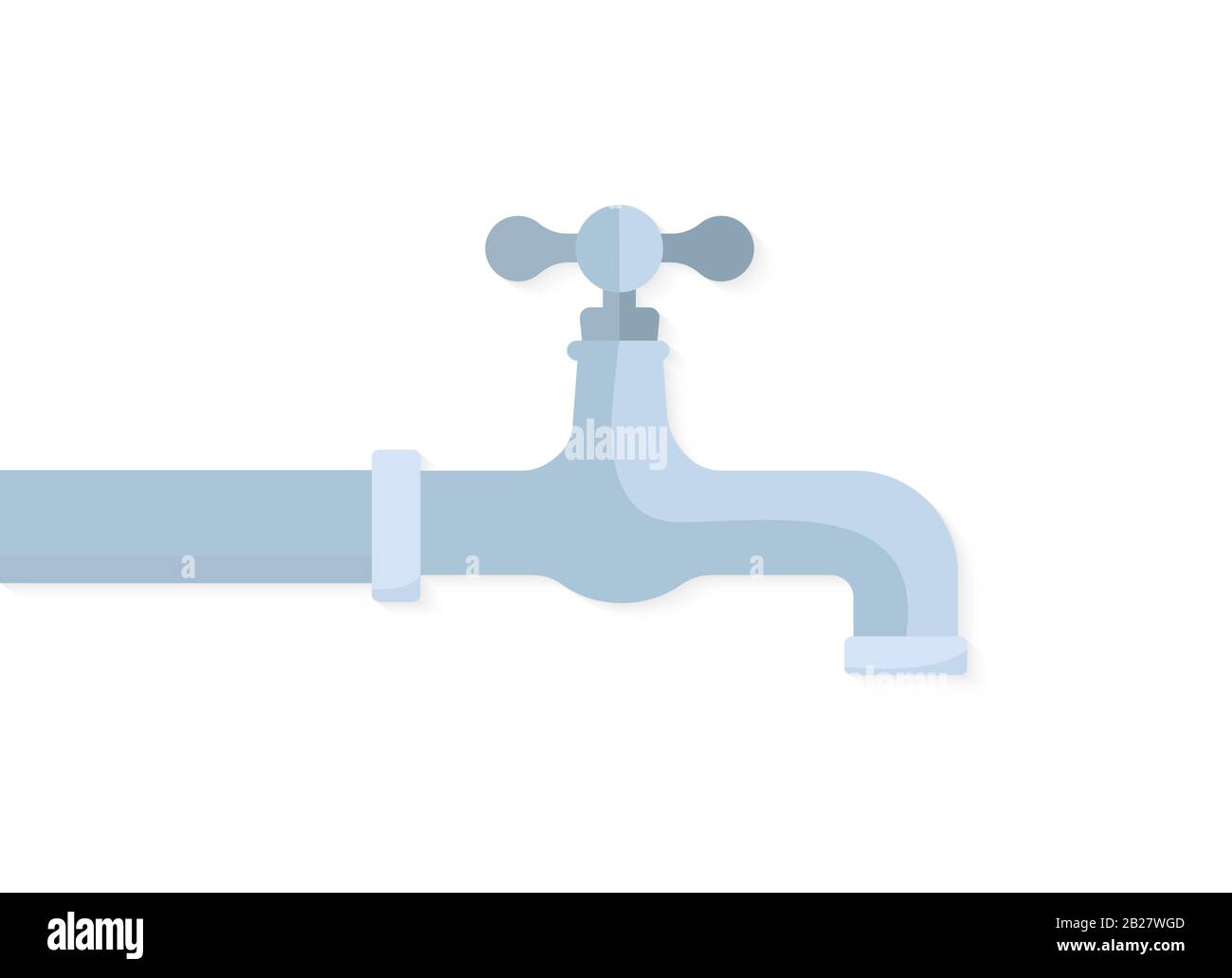 Tap water drop hand Cut Out Stock Images & Pictures - Alamy