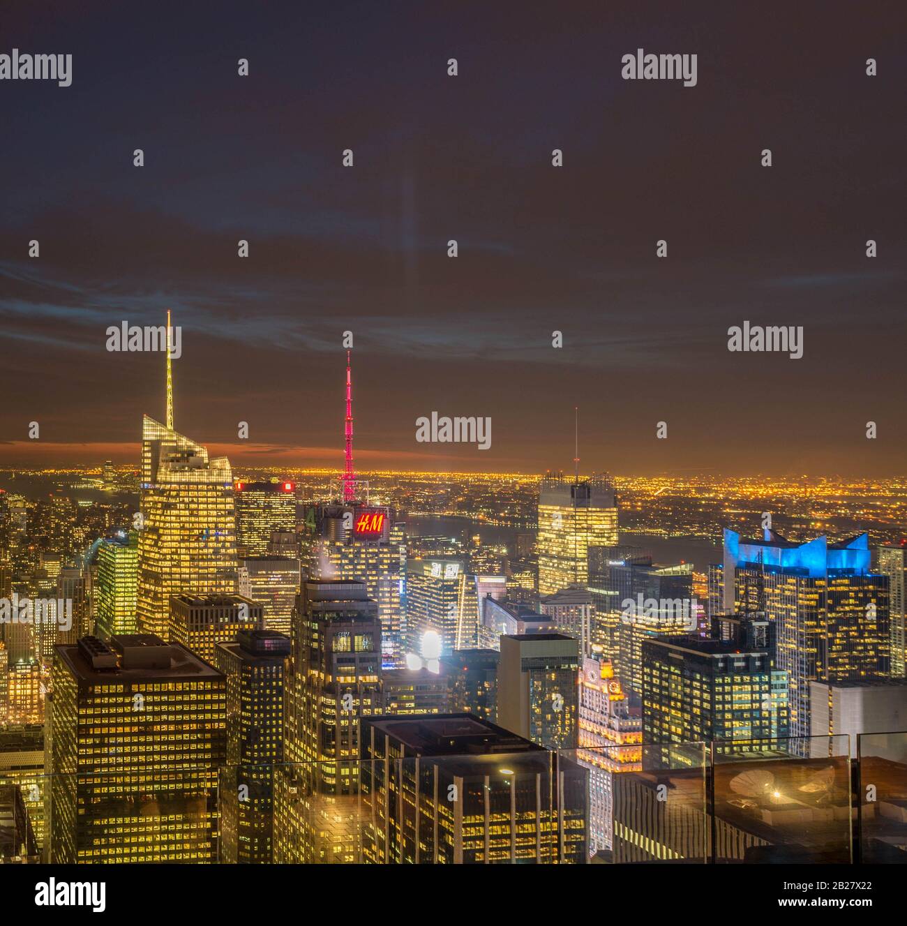 New York - DECEMBER 20, 2013: View of Lower Manhattan on December 20 in ...