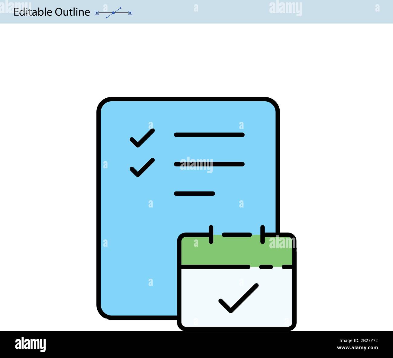 Calendar icon, Schedule icon, Business document, Planning icon ...