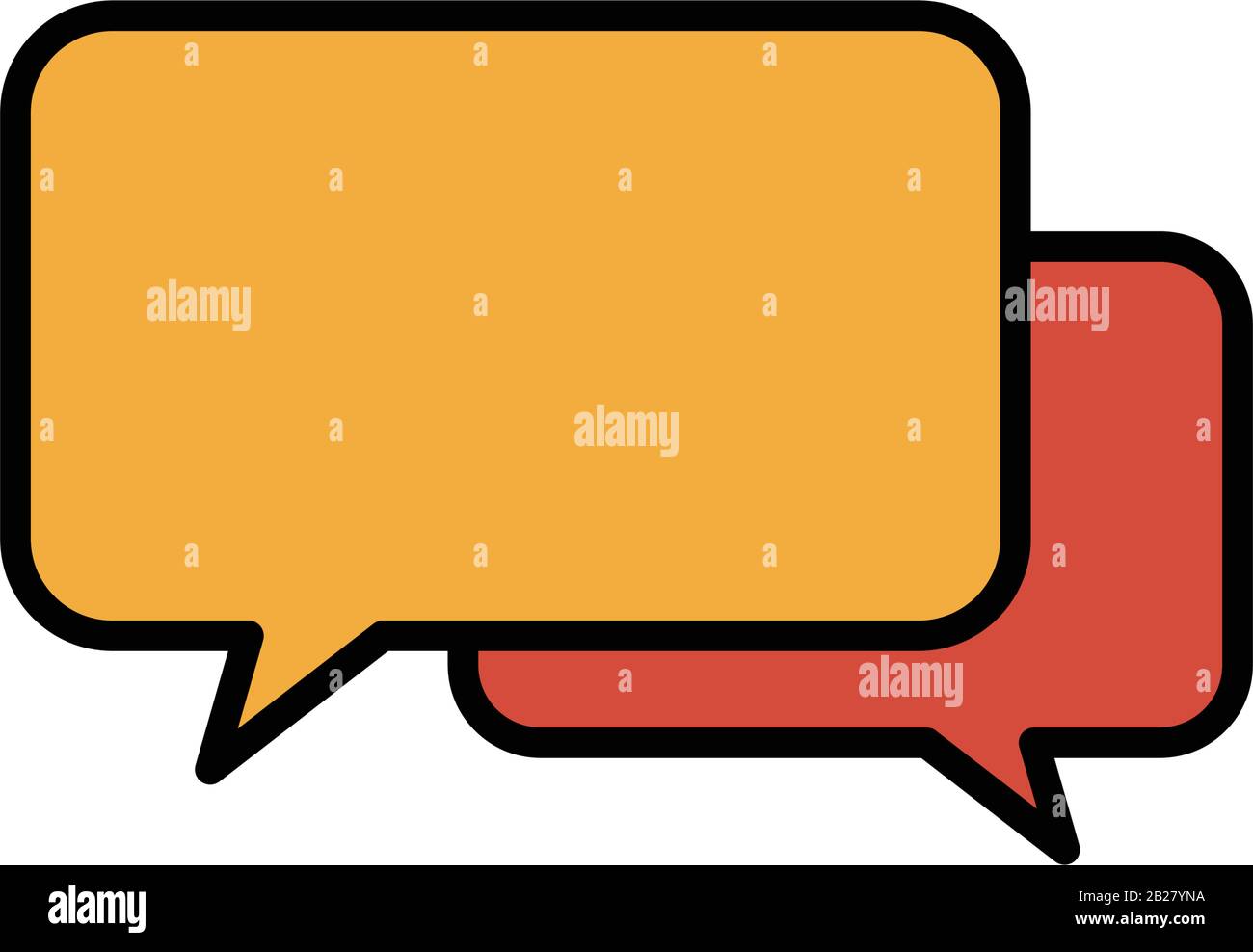 Conversation comic hi-res stock photography and images - Alamy