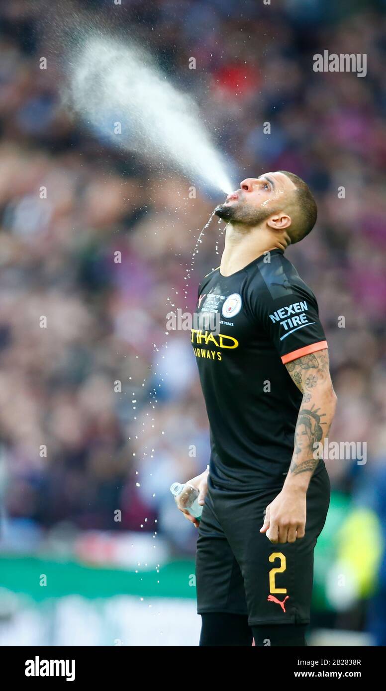 LONDON, UNITED KINGDOM. MARCH 01 Manchester City's Kyle Walker during ...
