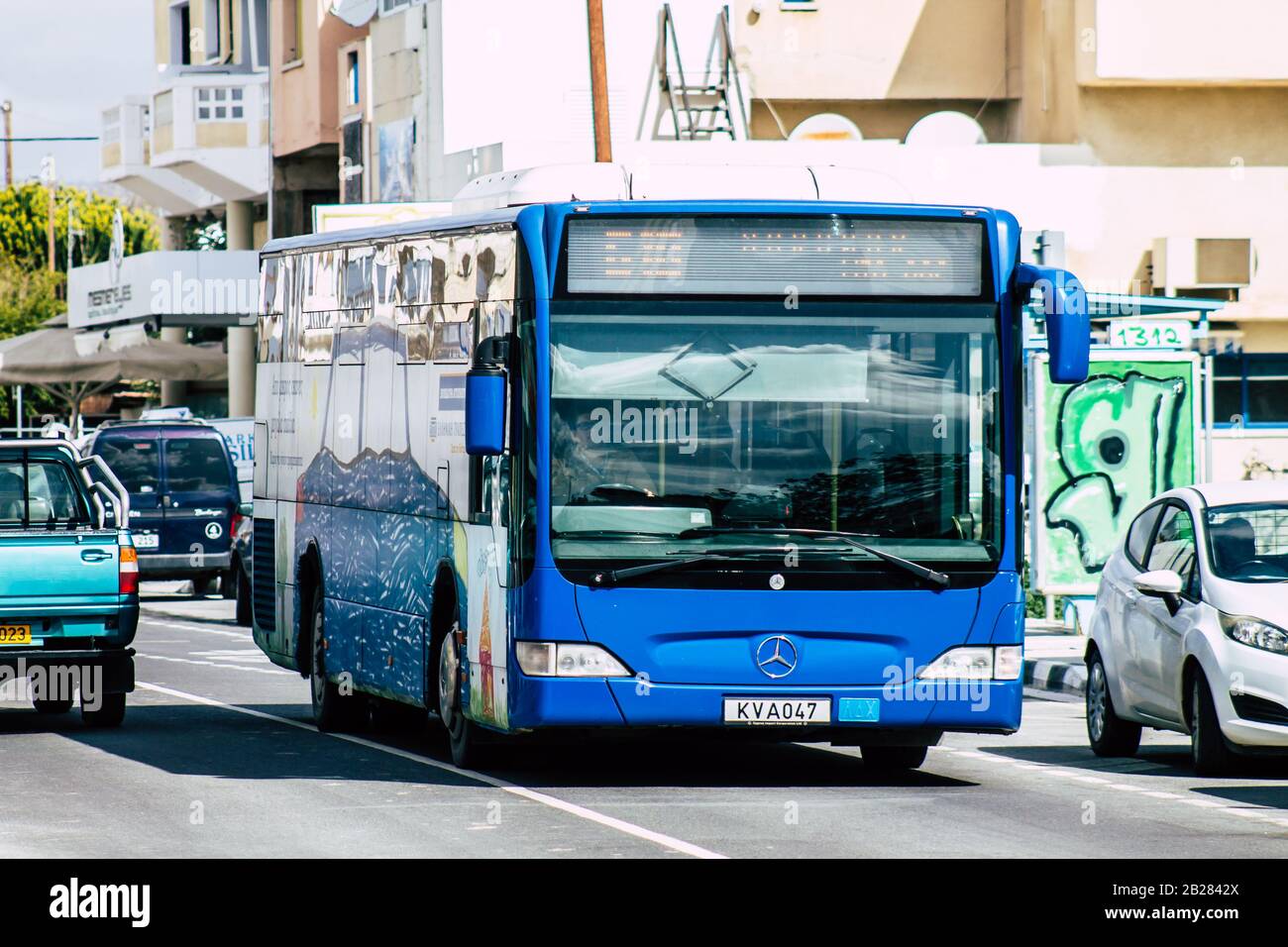 Paphos by bus hi-res stock photography and images - Alamy