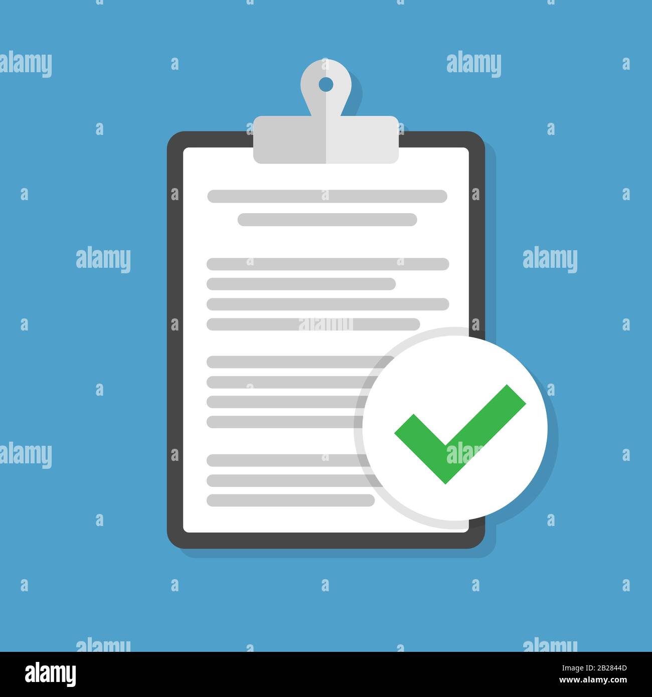 Compliance inspection approved vector icon Stock Vector Image & Art - Alamy